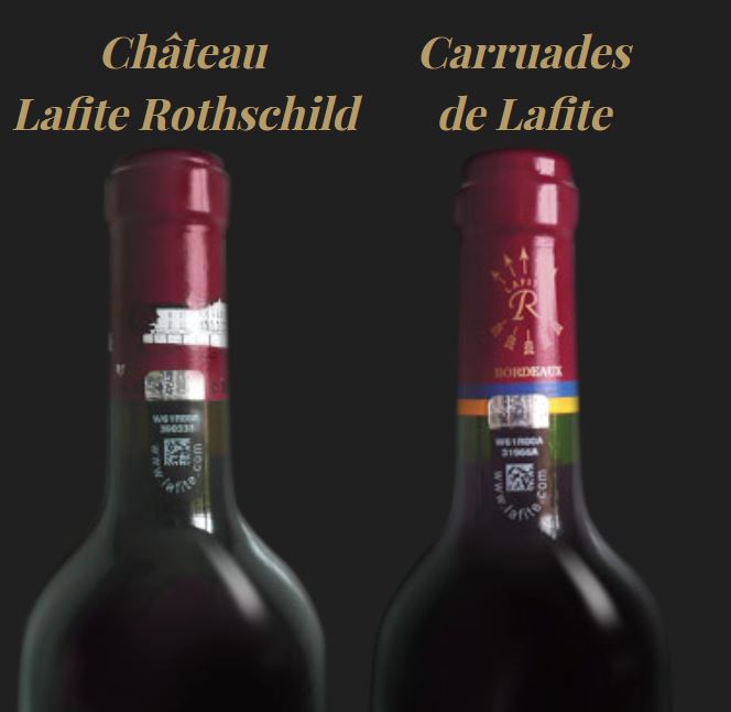 Lafite Rothschild | Authenticatiezegel & 150 jaar Lafite op label 2018 ...